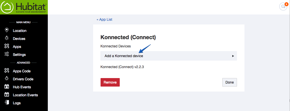 Hubitat (legacy driver): Device Discovery